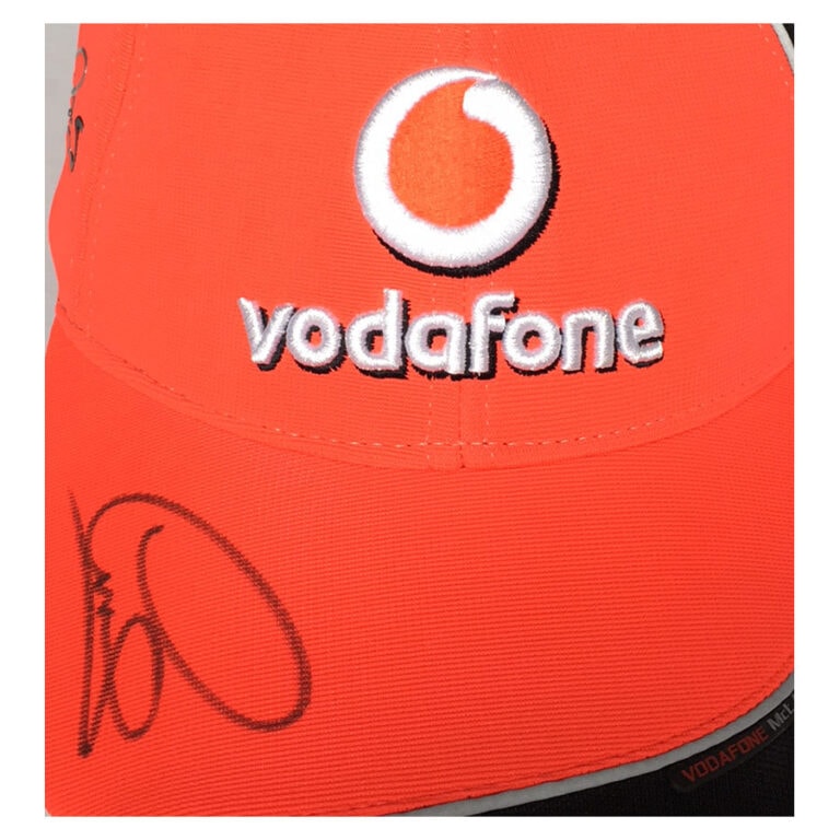 Lewis Hamilton Signed McLaren Cap - Elite Exclusives