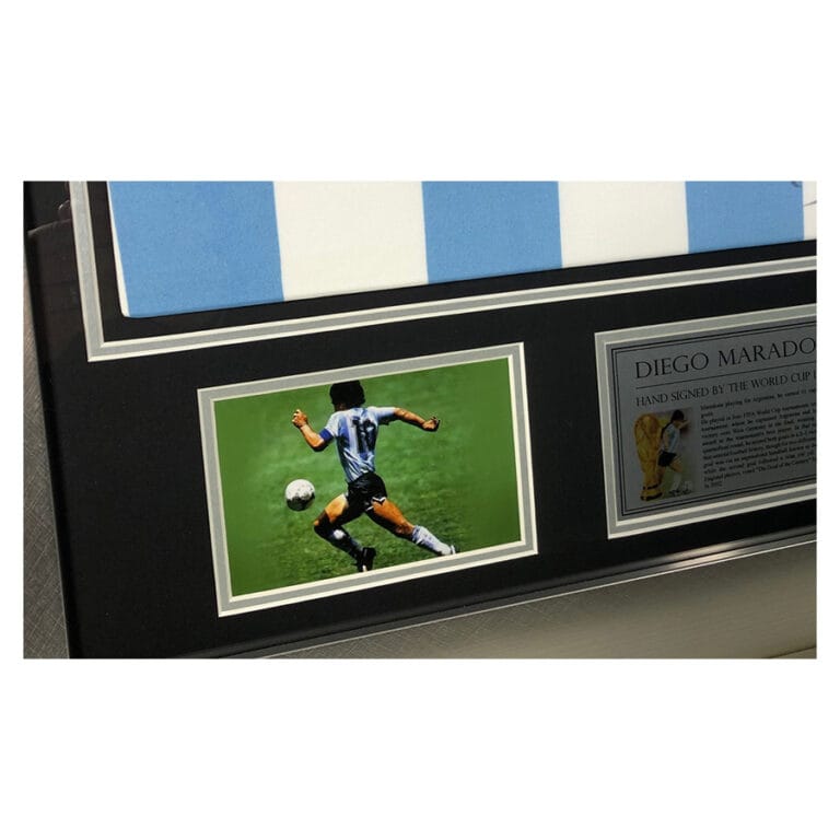 Diego Maradona Signed Argentina Shirt - Elite Exclusives