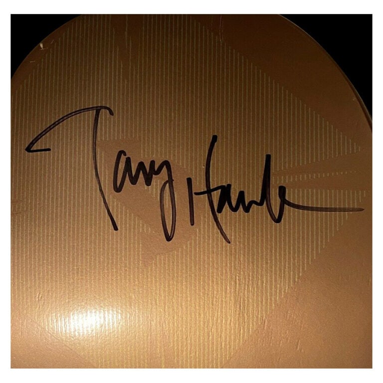 Tony Hawk Signed Skateboard Deck Gold - Elite Exclusives
