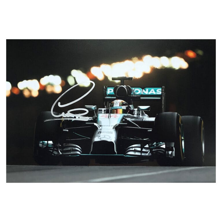 Lewis Hamilton Signed Photo Display - Elite Exclusives - Formula 1 ...