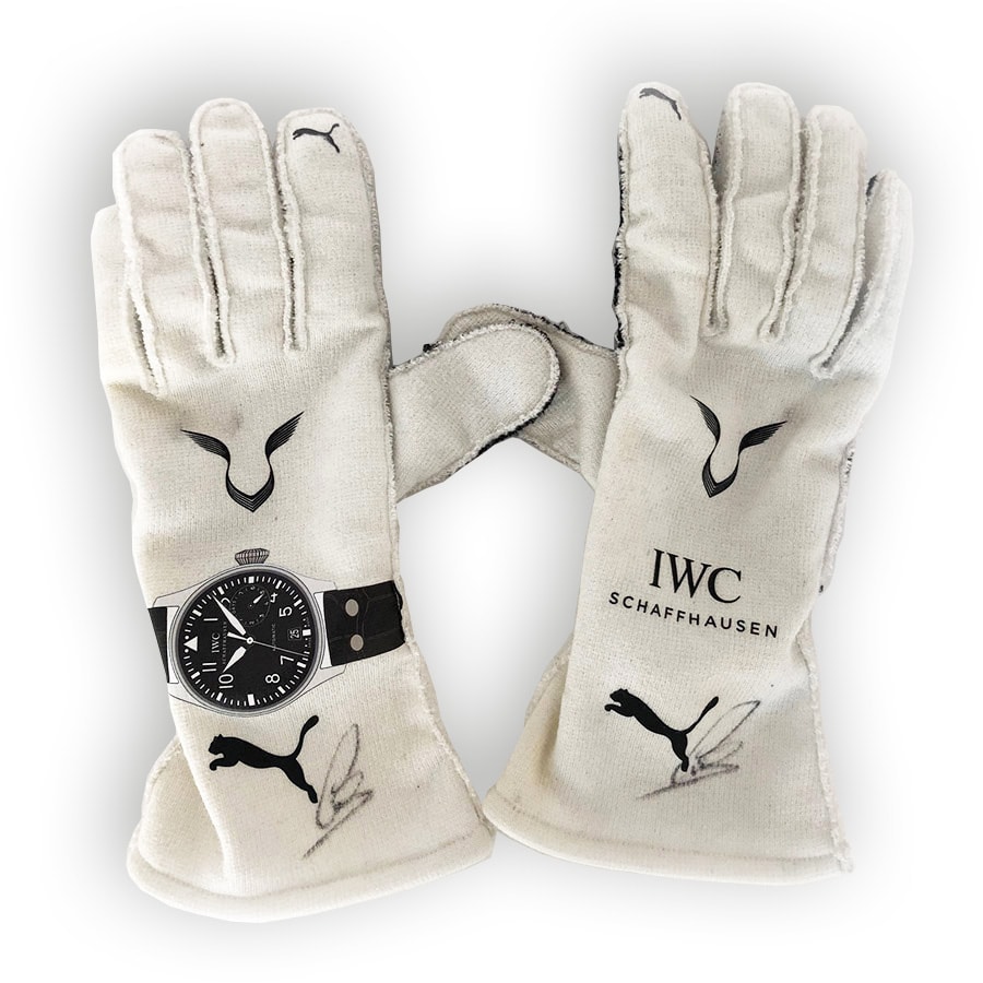 Lewis Hamilton Signed Used Race Gloves - Mercedes F1 - Elite Exclusives