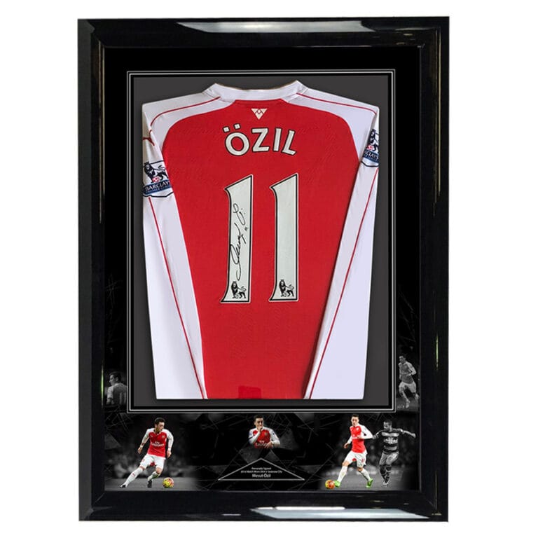 Mesut Özil Signed Match Worn Arsenal Shirt - Elite Exclusives