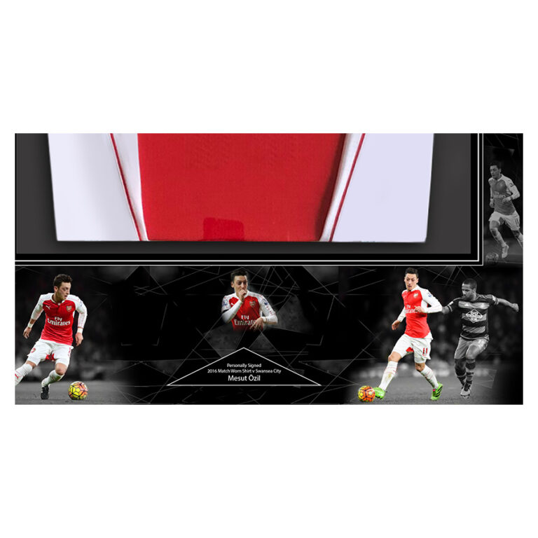 Mesut Özil Signed Match Worn Arsenal Shirt – Elite Exclusives
