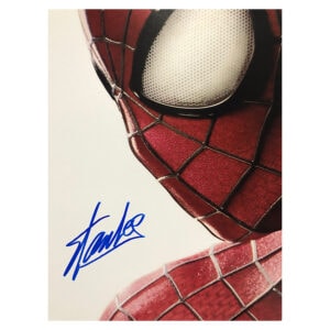 Stan Lee Signed Spiderman Movie DisplayStan Lee Signed Spiderman Movie ...