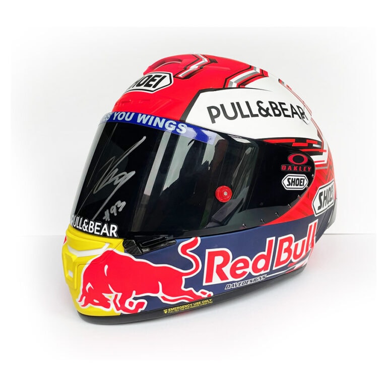 Marc Marquez Signed 2019 Helmet - MotoGP World Champion - Elite Exclusives