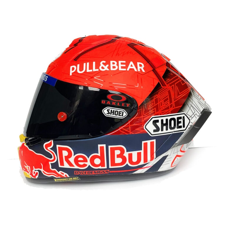 Marc Marquez Signed 2021 Helmet - MotoGP World Champion - Elite Exclusives