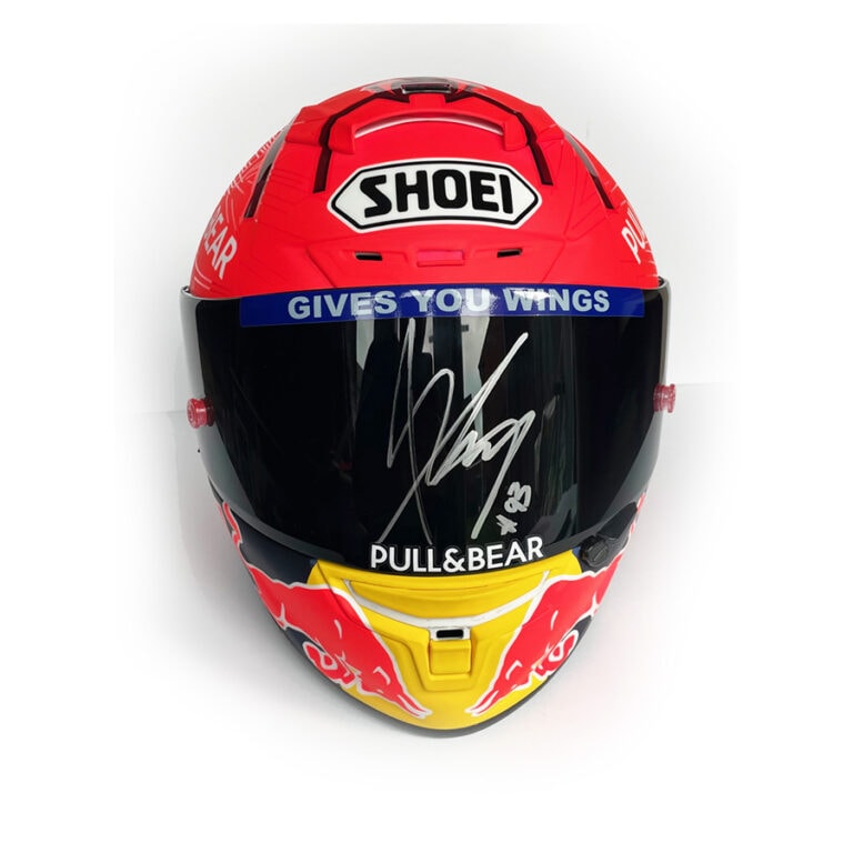 Marc Marquez Signed 2021 Helmet - MotoGP World Champion - Elite Exclusives