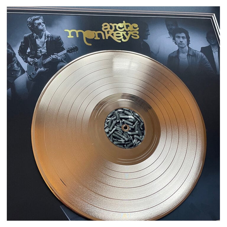 Alex Turner Signed Arctic Monkeys Album & Gold Disc Display - Elite ...