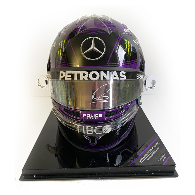 Lewis Hamilton Signed Official Helmet In Display Case - 2020 Champion ...