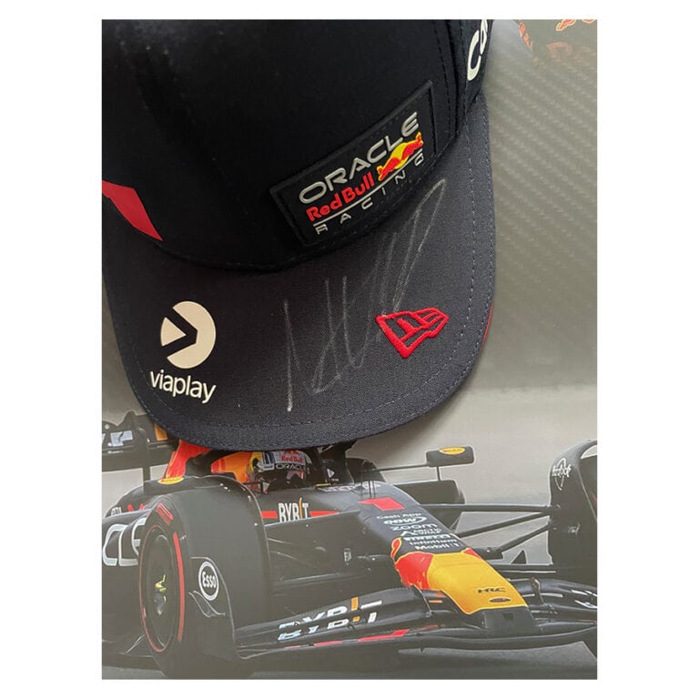 Max Verstappen Signed 2023 Red Bull Racing Cap - Elite Exclusives